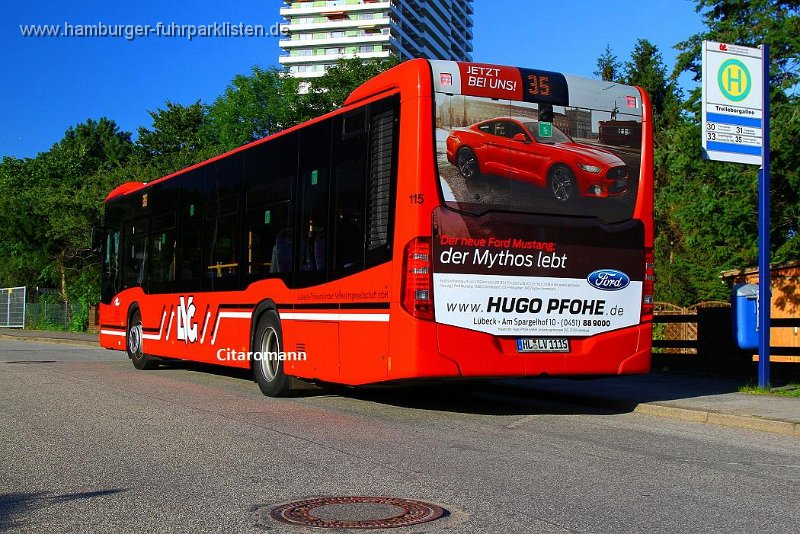 Bildergalerie, Lübeck-Travemünder Verkehrsgesellschaft, LVG/115-23,LVG,CN