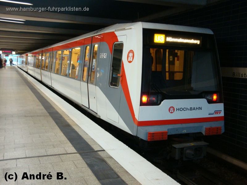 U-Bahn Bildergalerie, Typ DT 4.1 bis 4.6, Einheiten 101 bis 226/DT4 103 ...