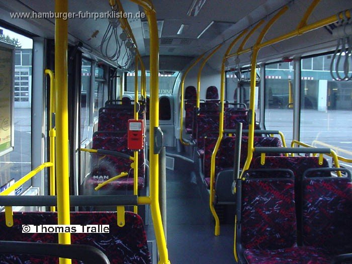 Ein MAN A 37 im HOCHBAHN Lackierung der nie nach Hamburg gekommen ist ...