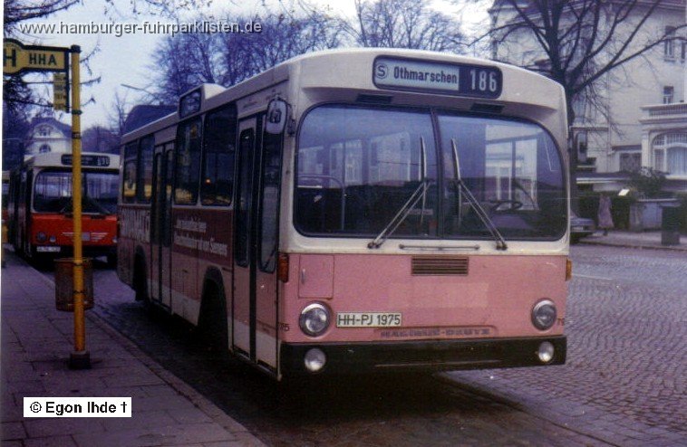 HHA, Wagen 5901 bis 5976, Baujahr 1969, Typ Magirus-Deutz 170 S 10 H ...