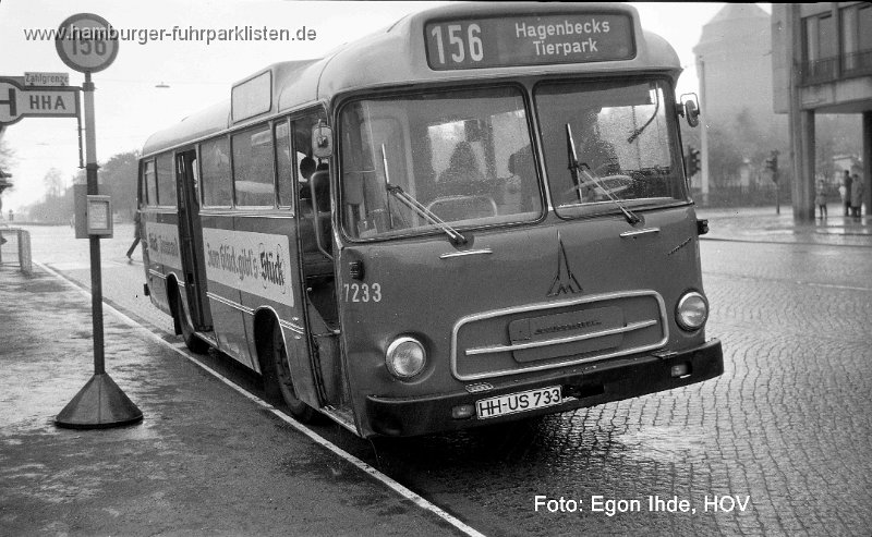 HHA, Wagen 7200 bis 7265, Baujahr 1962, Typ Magirus-Deutz Saturn II ...