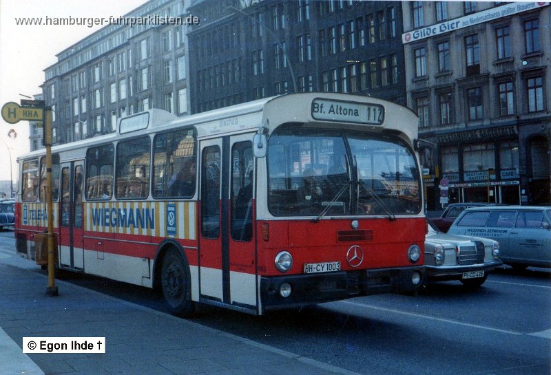 Bildergaleire HHA, 1001 - 1163, Baujahr 1970/71/1003-31,HHA,EI