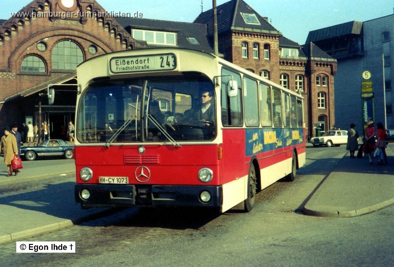 Bildergaleire HHA, 1001 - 1163, Baujahr 1970/71/1073-22,HHA,EI