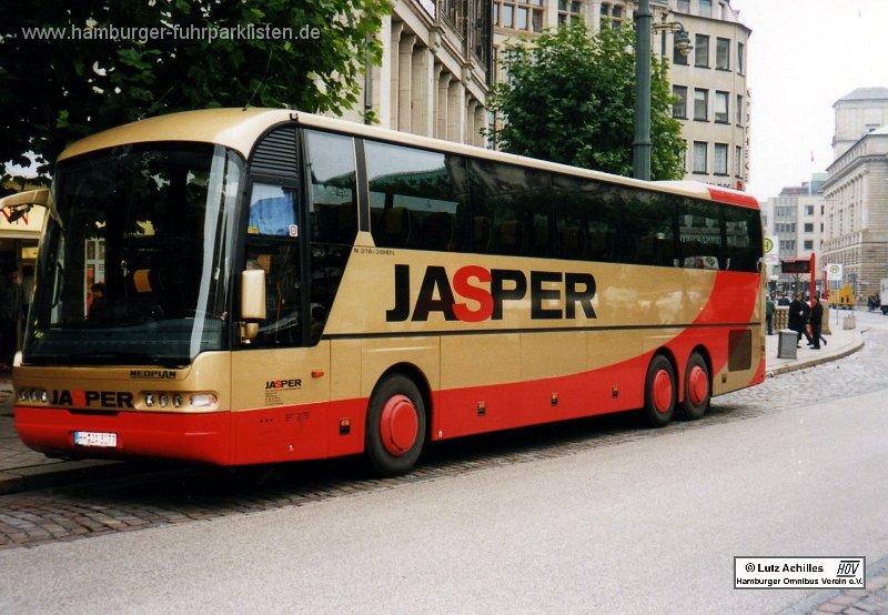 Jasper Reisebusse..../2000,77-11,Neoplan N316-3 SHD-L,LA