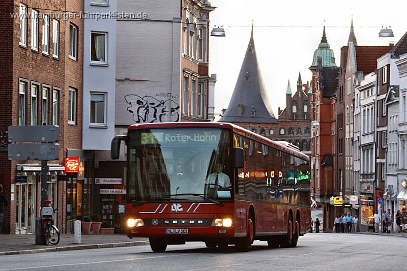 Bildergalerie, Lübeck-Travemünder Verkehrsgesellschaft, LVG/101-27 (ex ...